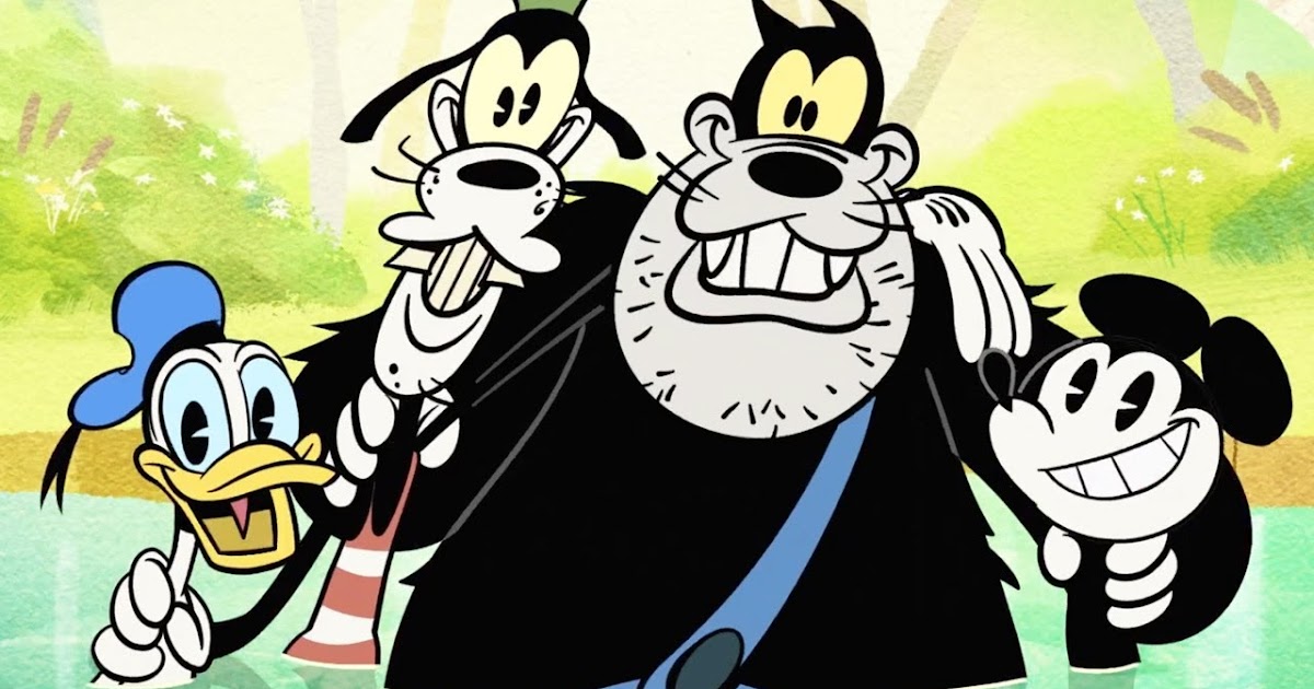 Mickey Mouse - Swimming’ Hole - Old Cartoon Land