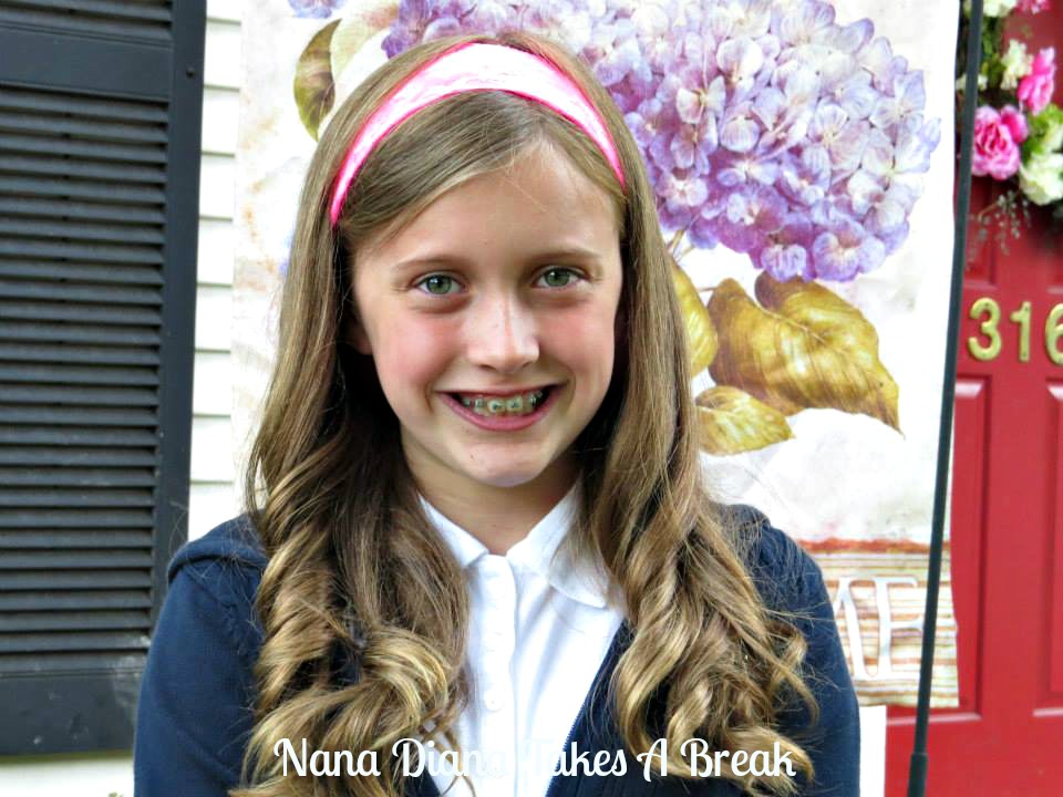 NANA DIANA TAKES A BREAK: SweetCheeks First Day In First Grade And Her ...