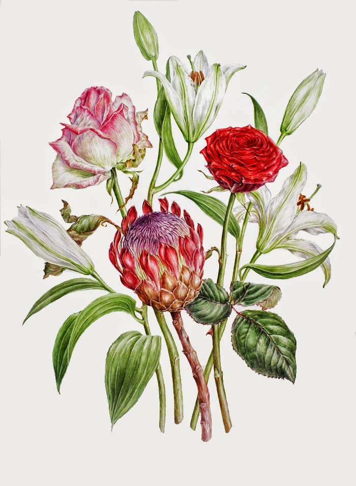 Dianne Sutherland: Assignment 12 Mixed Flowers