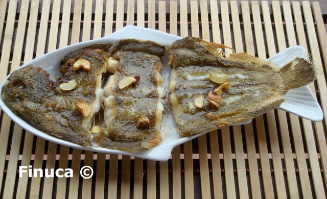 Las Recetas de Finuca: Lenguado Menier al horno