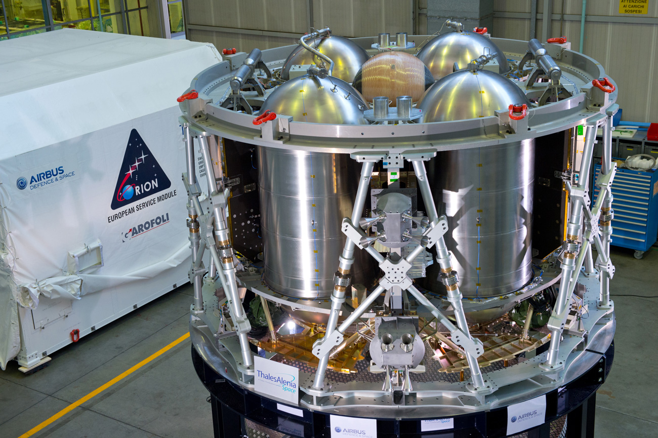 Exo Cruiser: European Service Module (ESM) for Orion Capsule in Production