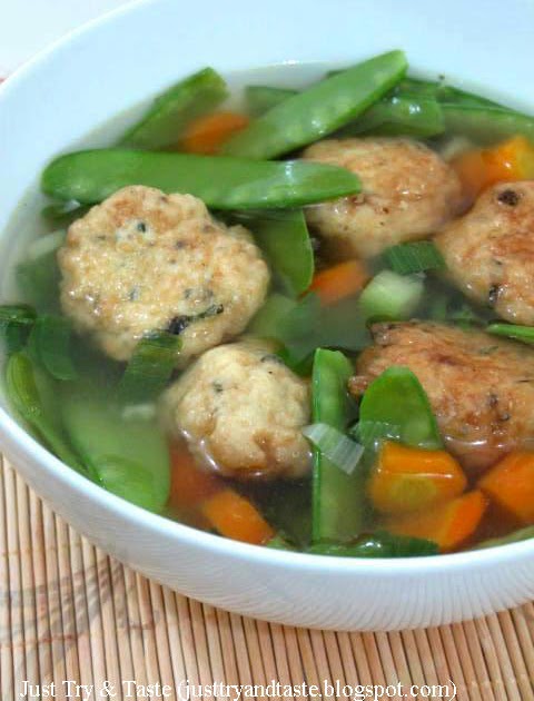 Resep Sup Bola-Bola Tahu | Just Try & Taste