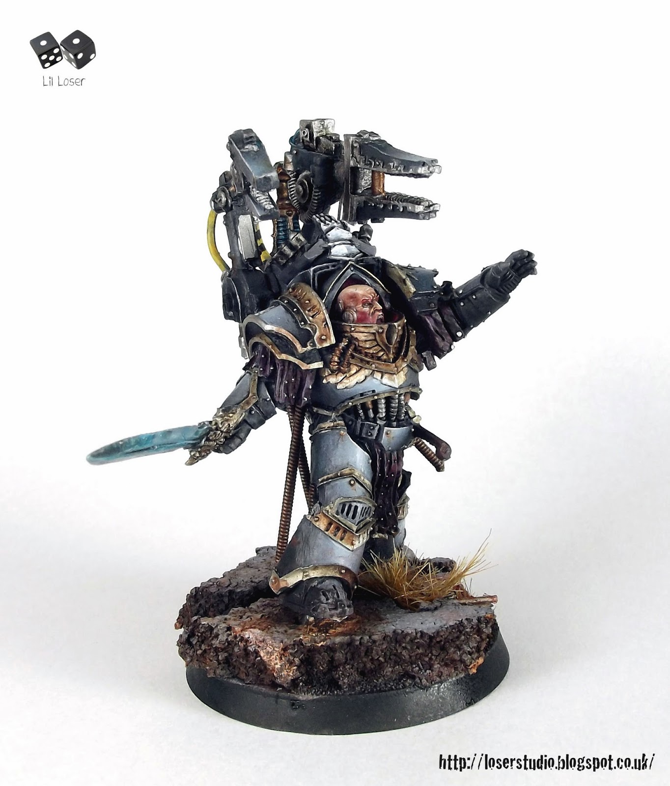 Autek Mor Captain of the Iron Hands Legion ~ LilLegend Commission ...