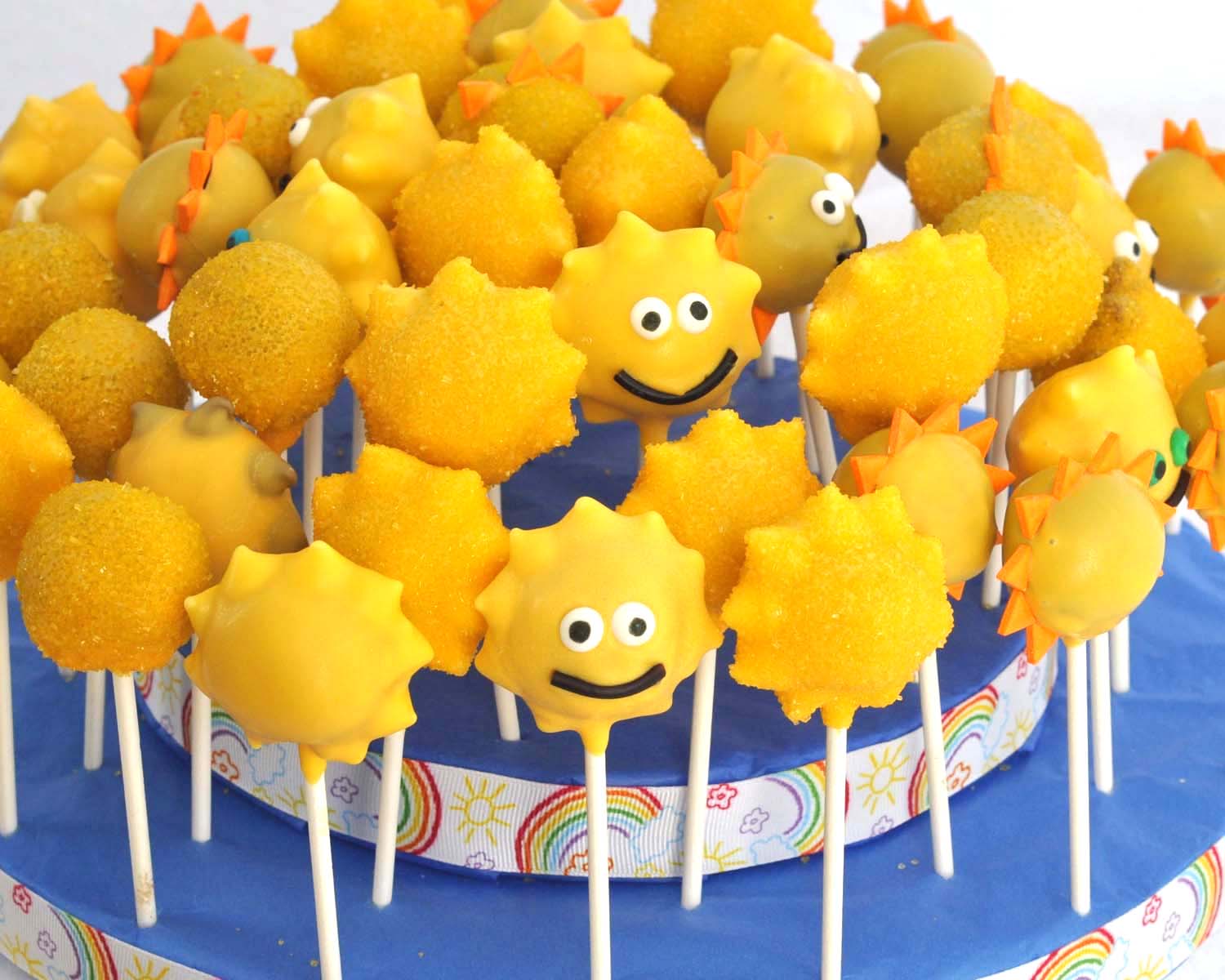 Beki Cook's Cake Blog: Summer Sunshine Cake Pops