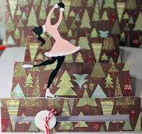 A Mermaids Crafts: Ice Skater Card Tutorial