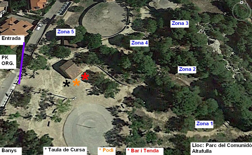 Copa Tarragona Trial UCI: Mapes, com arribar al parc del comunidó d ...