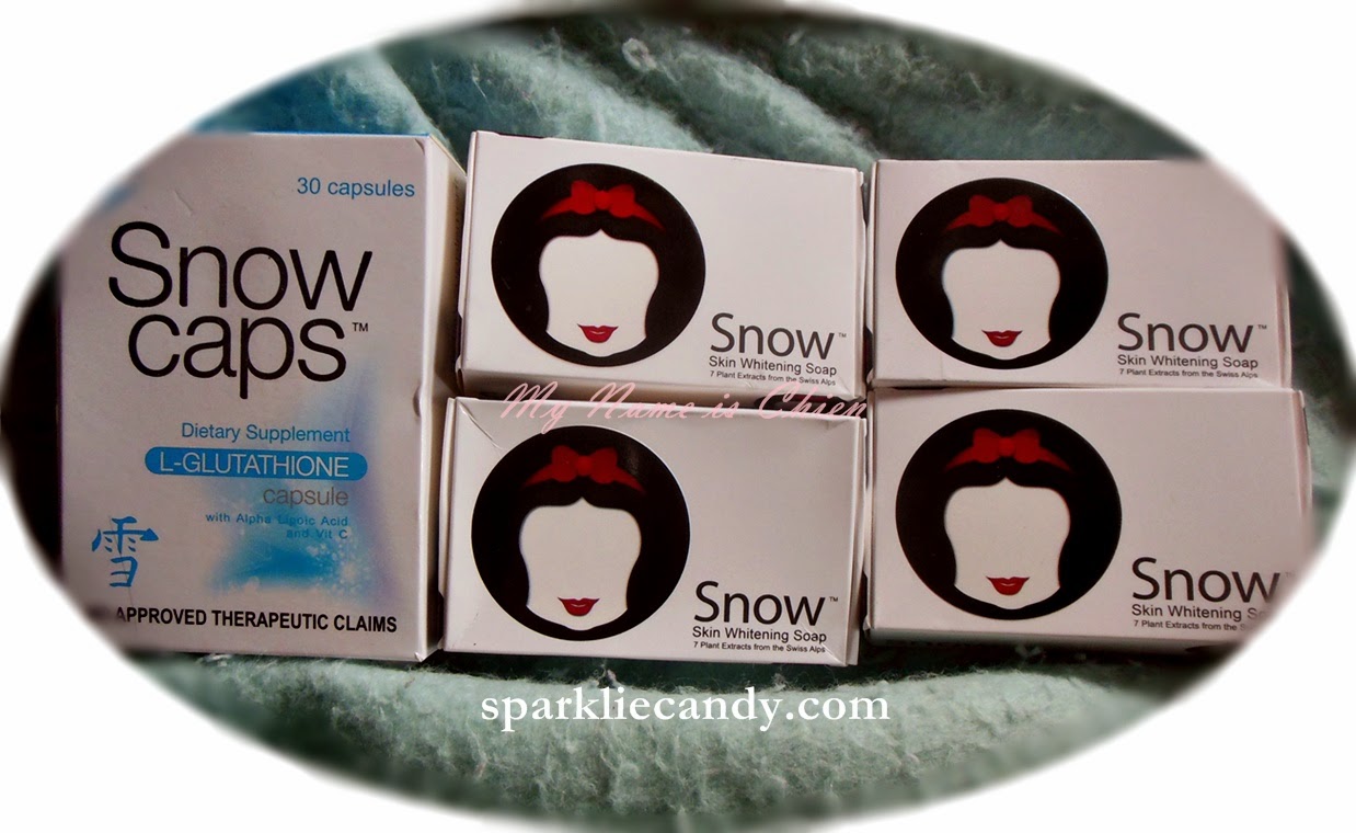 My Name is Chien: Package received: Snow Whitening Soap and Glutathione ...