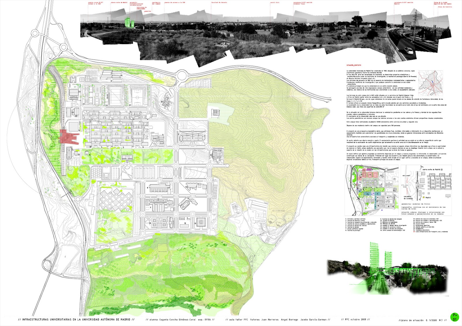 nodopfc: Infraestructuras Universitarias en la UAM