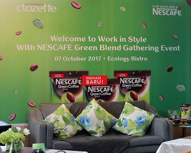 "Good tasting NESCAFE Green Blend with goodness of green coffee extract ...