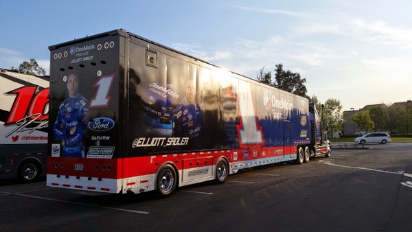 18 Wheel Beauties: NASCAR haulers in town!