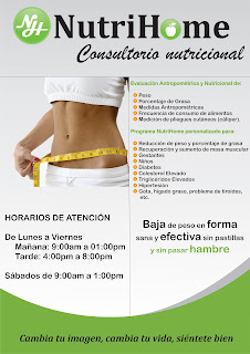 NutriHome: Bienvenidos a NutriHome