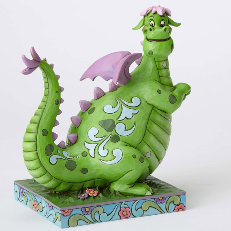 Acero y Magia: Figura Dragón Eliott Pedro y el dragón Elliott