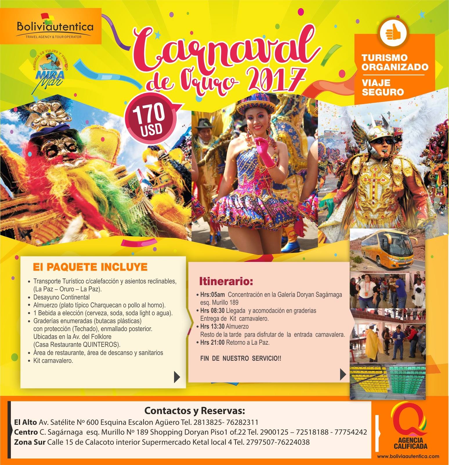 CARNAVAL DE ORURO BOLIVIA: LA MEJOR OPCIÓN LA TIENES AQUI!!