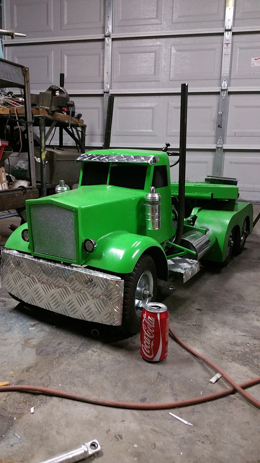 DANG Contraptions: Roof Rack, Mini Peterbilt Semi Truck, Twin Turbo ...