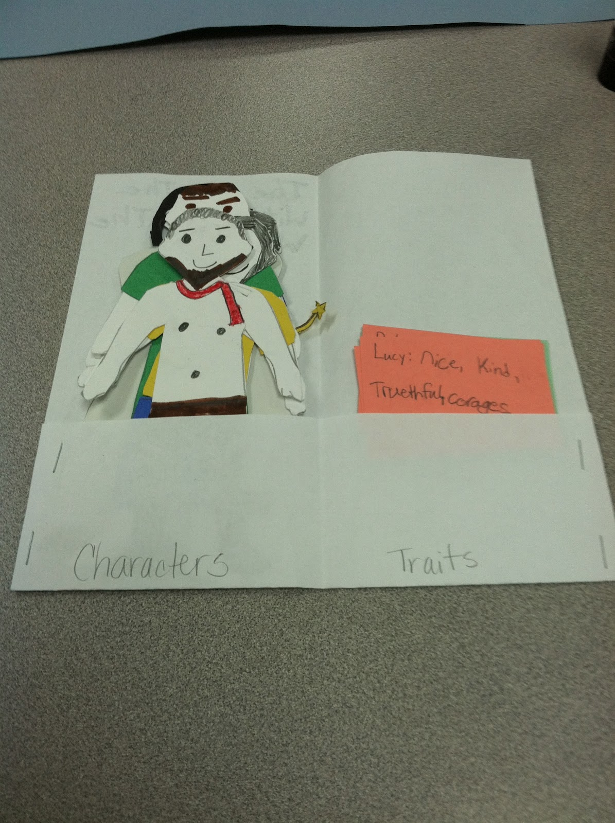 The Language Artist: Character Traits Activity with any Novel.