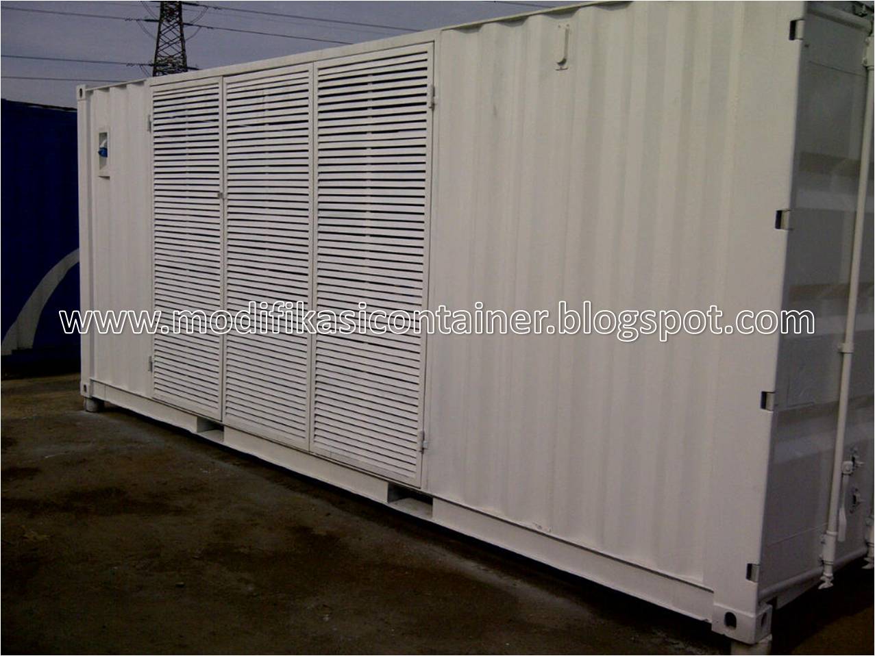 Container Office & Camp; Modifikasi Container: GENSET ROOM - GENSET ...