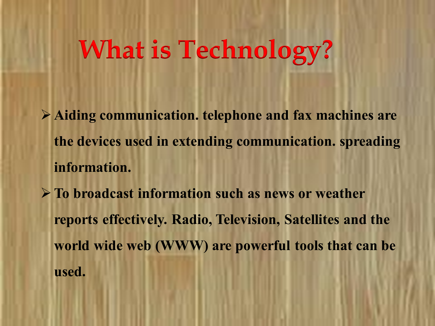 Our Group Presentation : ICT in Everyday Life | Reflection of ...