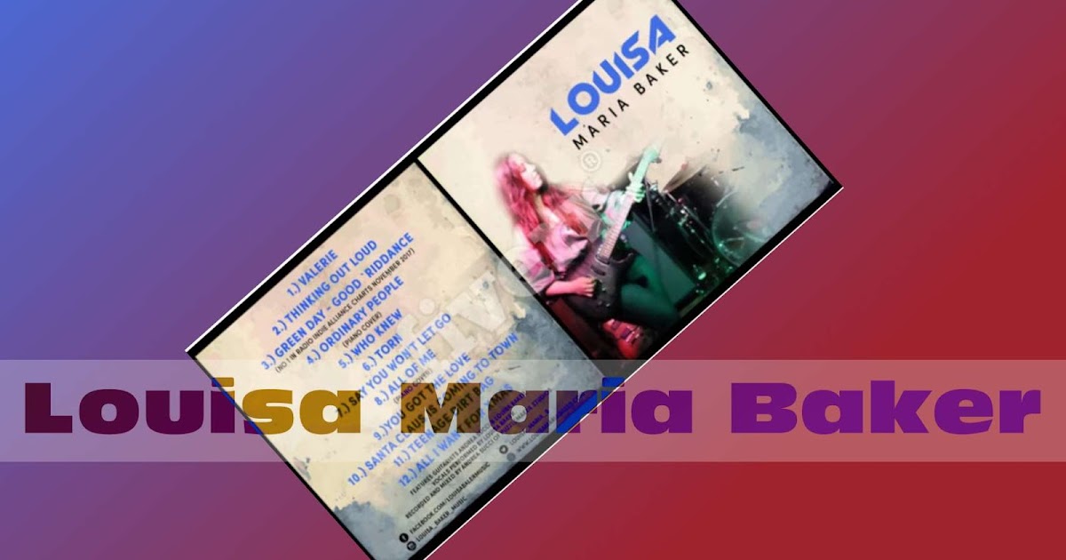 Louisa Maria Baker: completes recording of his acoustic album