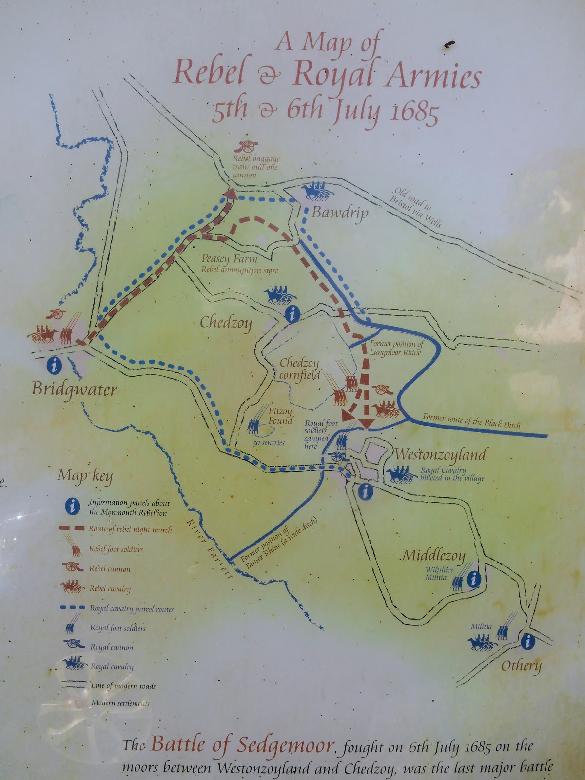 Off the Beaten Track in Somerset: The Monmouth Rebellion and the Battle ...