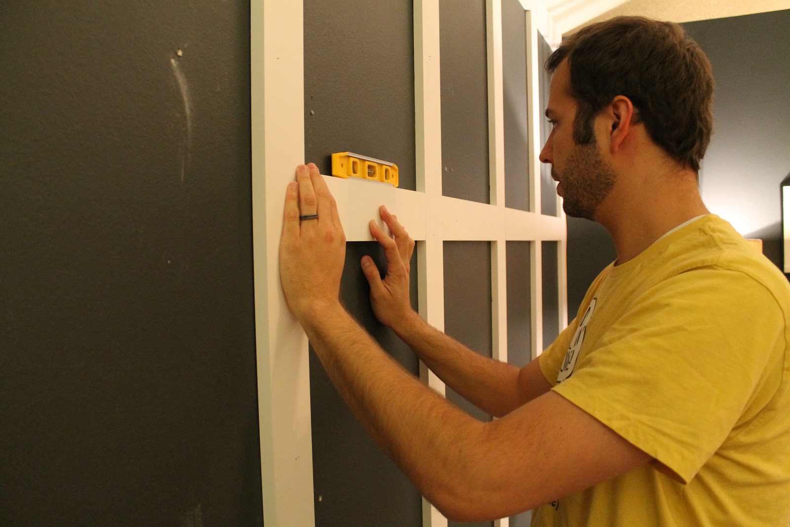 Full-Wall Wainscot Part II - Chris Loves Julia