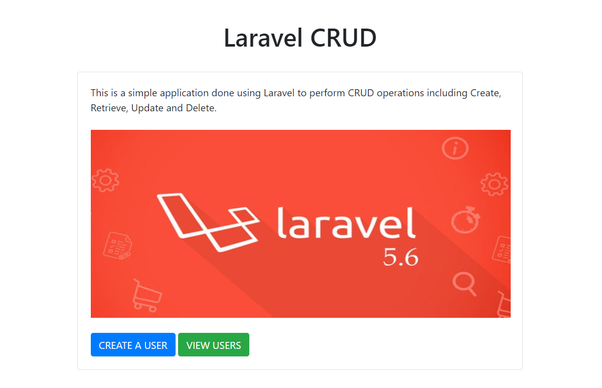 Laravel CRUD - Part 1