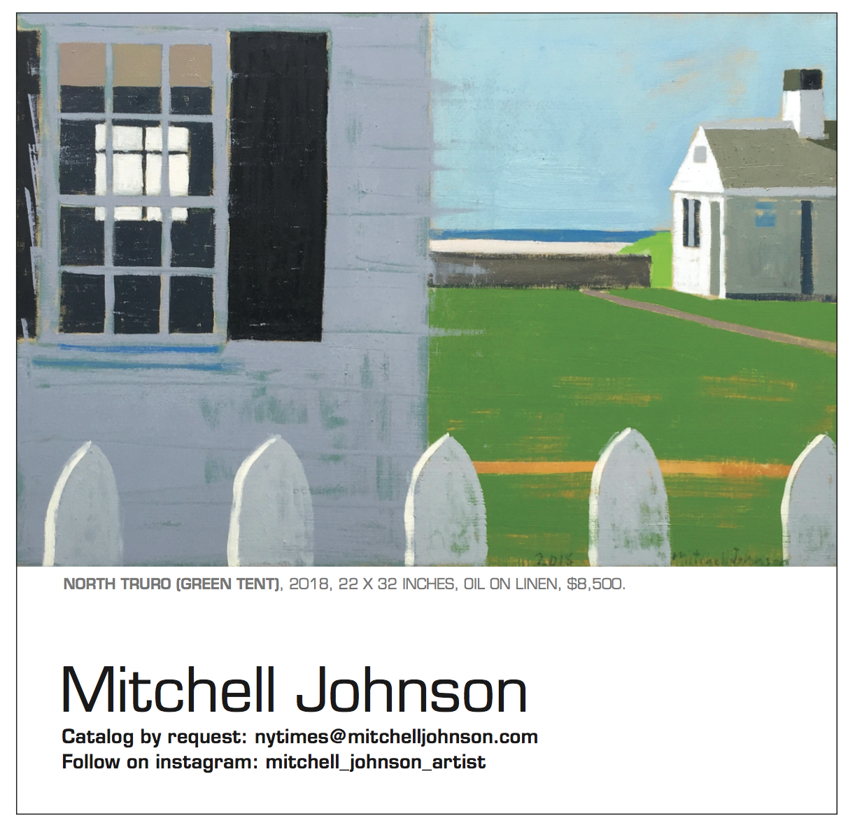 Mitchell Johnson Archive: #83 New York Times Magazine October 7, 2018