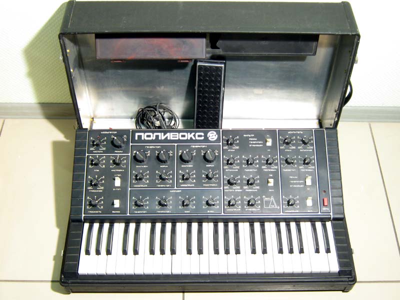 MATRIXSYNTH: POLIVOKS (POLYVOX) - Rare, Soviet Era, 100% Analog Synthesizer