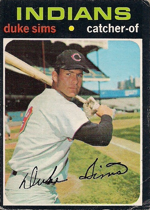 Topps 1971: no. 172 - duke sims
