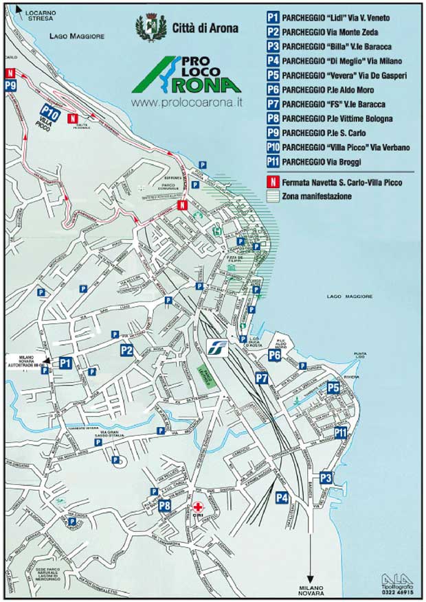 OrtaBlog: Lunga Notte e Fuochi ad Arona