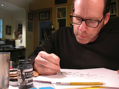Dave Pressler Making Stuff: DRAWING THE LAST FEW ROBOTS!