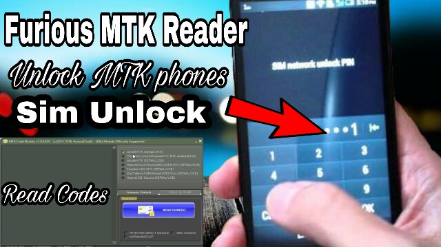 Furious MTK code Reader 2017 | Unlock MTK Phones | Read Code | Sim ...