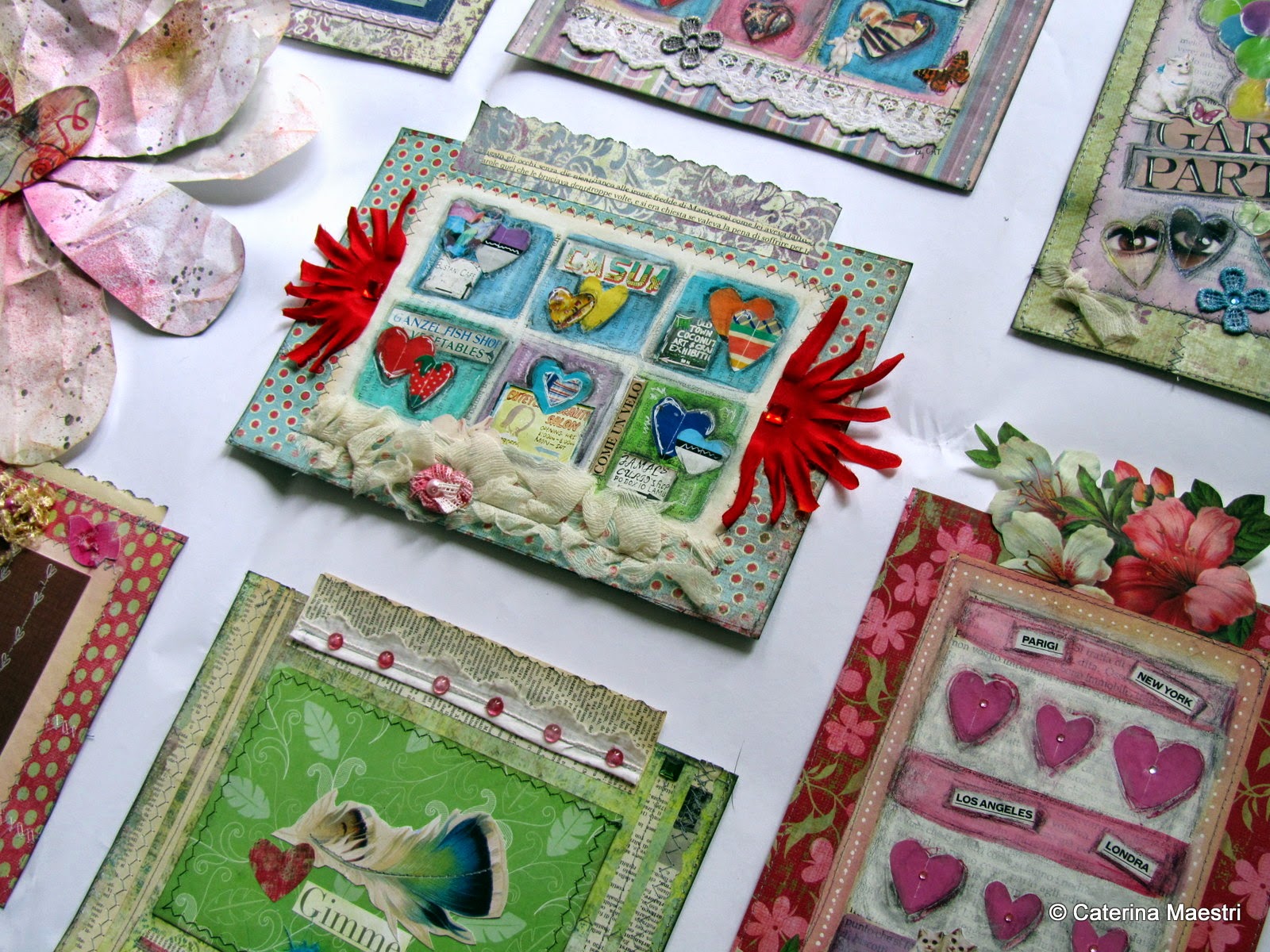 caterina e dintorni: Le maxi-card dell'estate / Summer MAXI cards