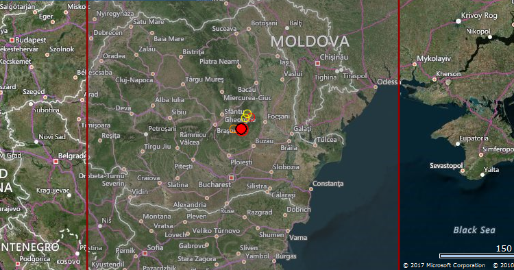 Earthquake Prediction: 4.6R in Romania!