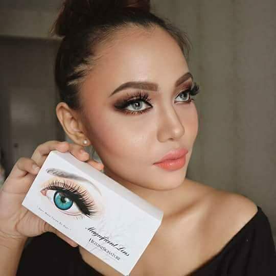 Cik Bebeq Beauty Shop : MAGNIFICENT LENS by HAZELINE SIGNATURE ...