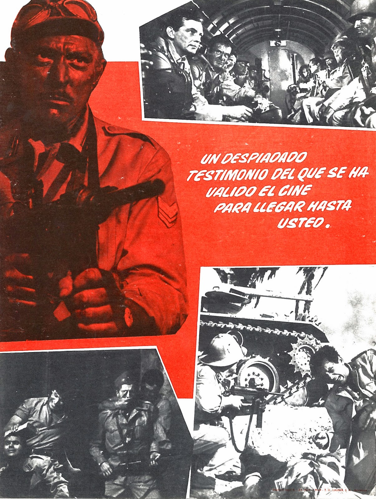 TheBad.net - The Lee Van Cleef Blog: Commandos - Spanish Pressbook