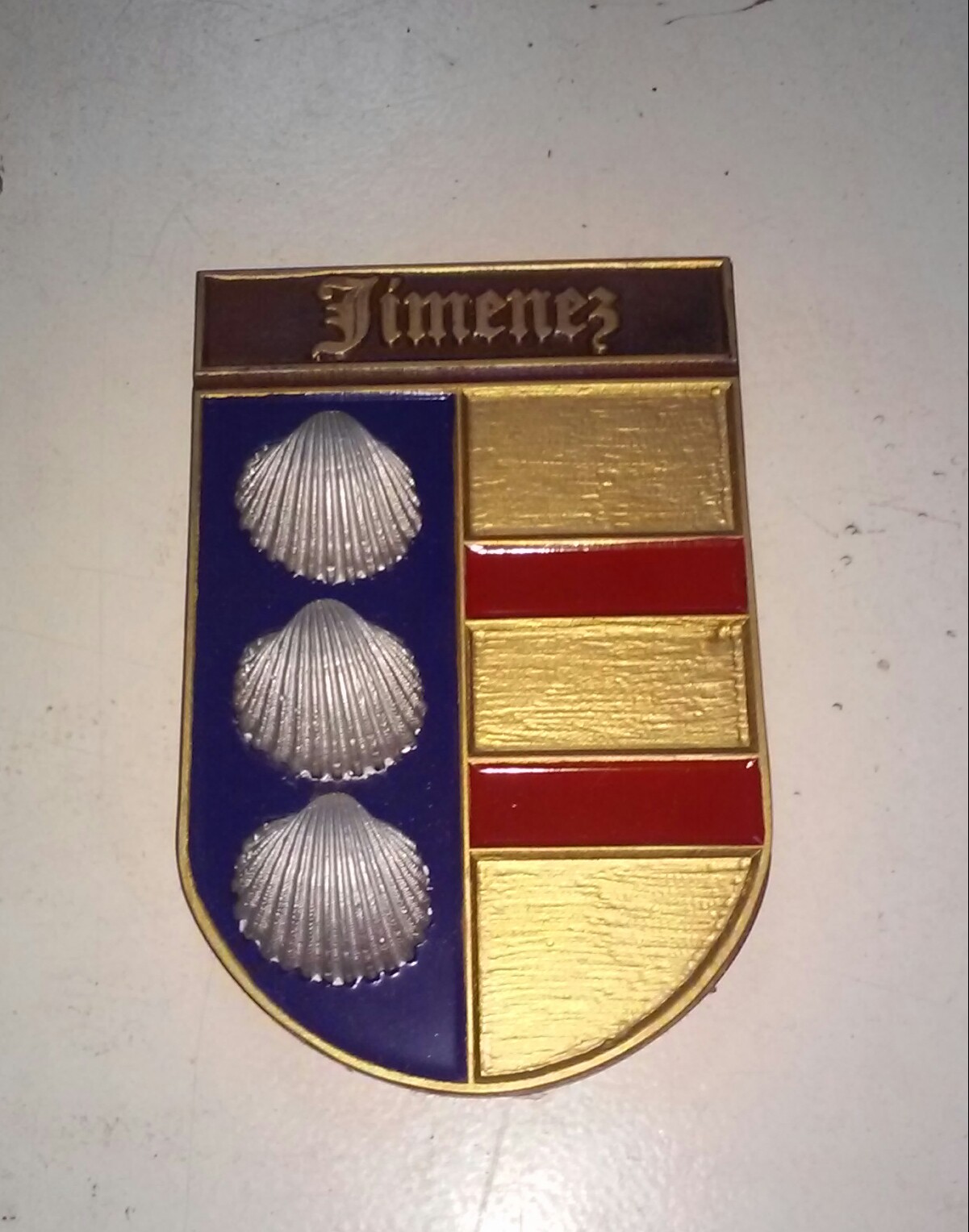 Todo de heráldica: Sánchez y Jiménez escudos en esmalte