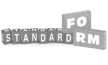 Concepts of Standard Form - Engineering Mathematics 1 DBM10013 Politeknik