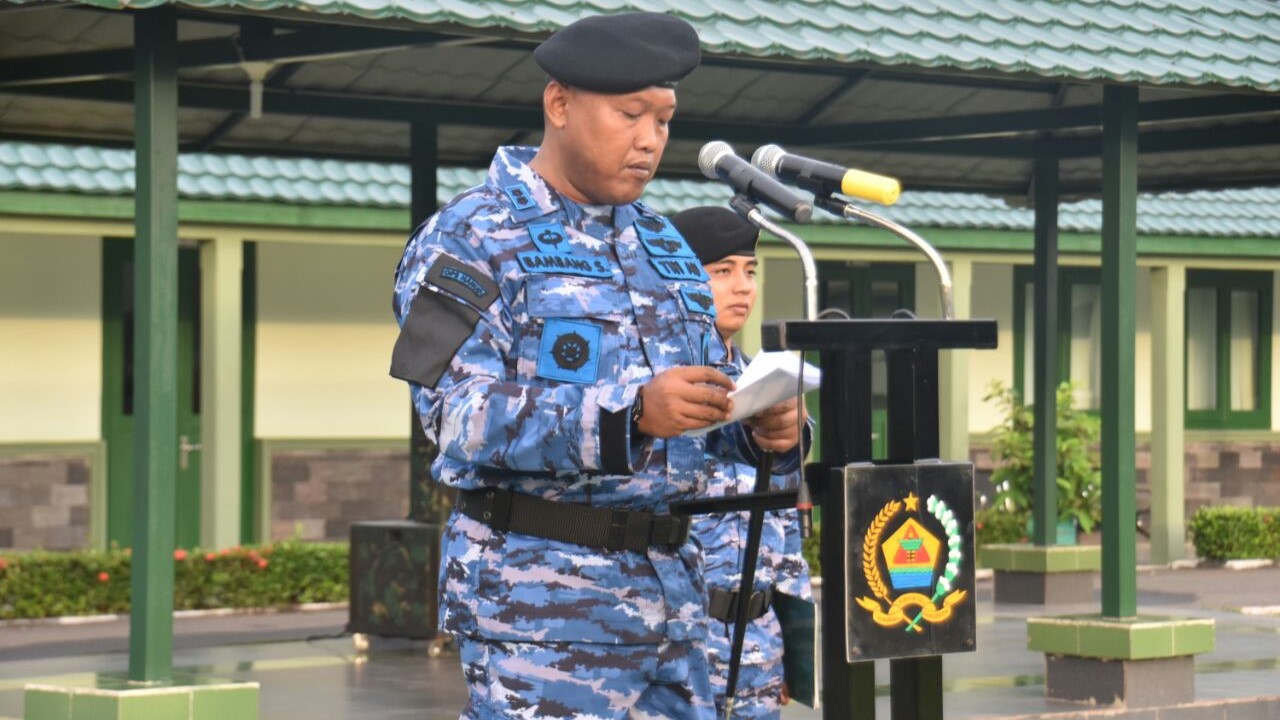 Dansatradar 234 Sibolga, Letkol (Lek) Bambang Suyanto Pimpin Upacara 17 ...