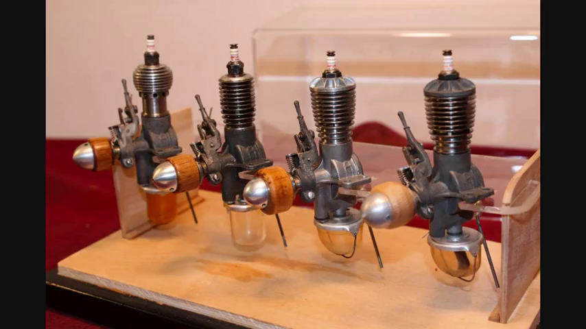 Vintage Model Airplane Engines Running: Super Atom .99 Model Ignition ...