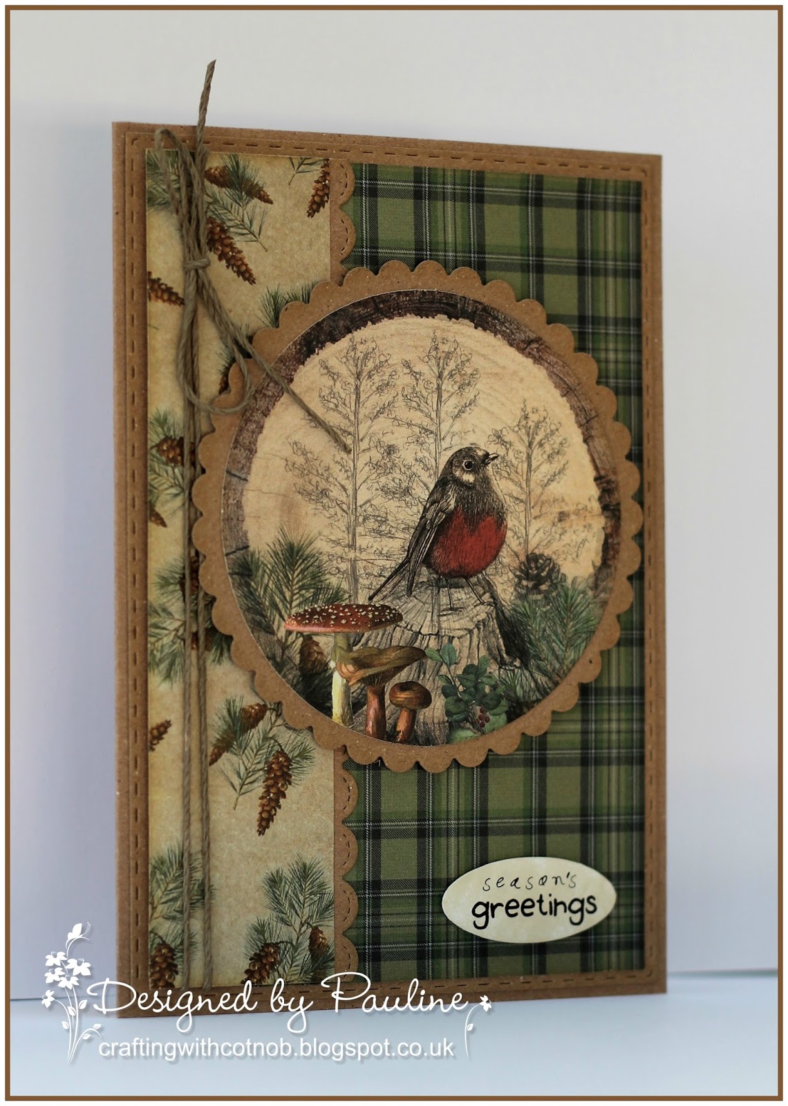 Crafting with Cotnob: Vintage Robin