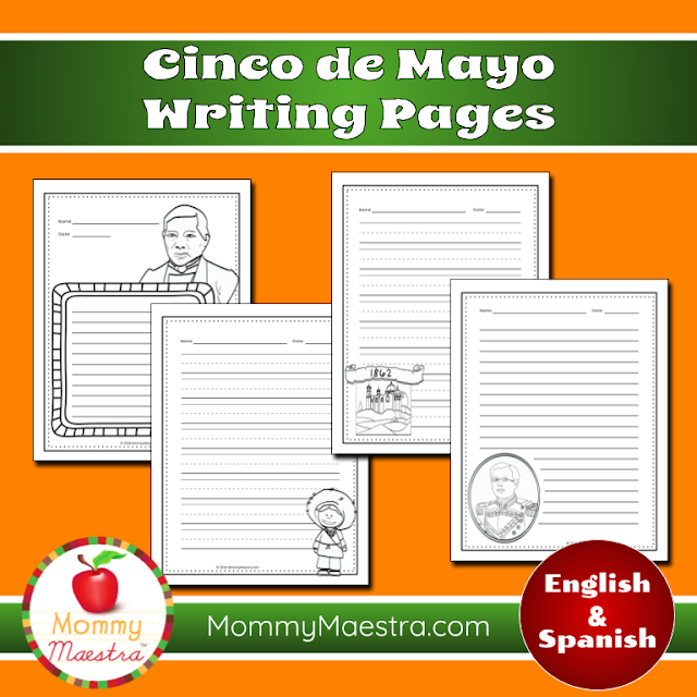 Mommy Maestra: Free Cinco de Mayo Writing Pages