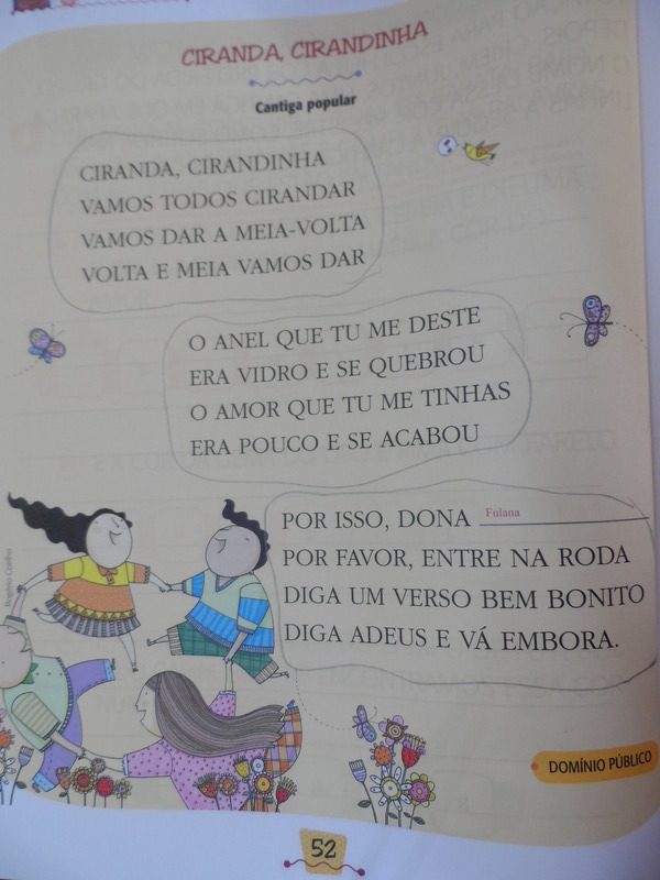BRINCAR E APRENDER: CIRANDA CIRANDINHA