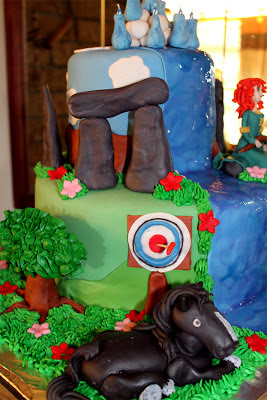 Delana's Cakes: Brave Cake