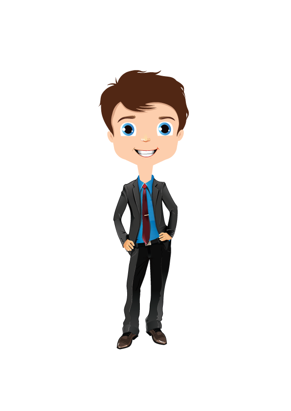 Graphic Stoodio: Cartoon Formal Man