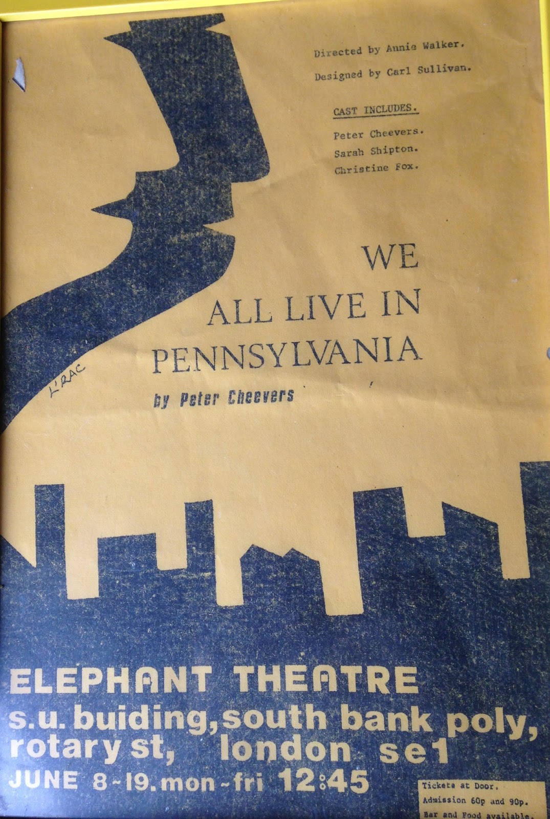 Peter Cheevers Acting CV : Peter Cheevers acting CV