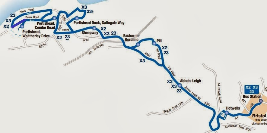 Great British Bus Routes: X2/X3: Bristol - Portishead