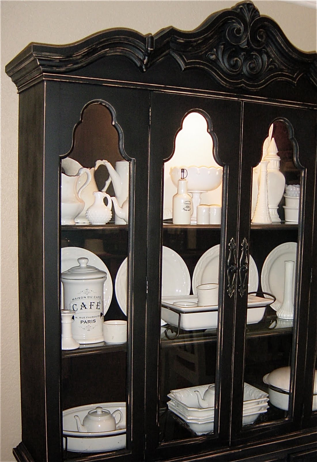 The Backyard Boutique by Five to Nine Furnishings: Black Distressed ...