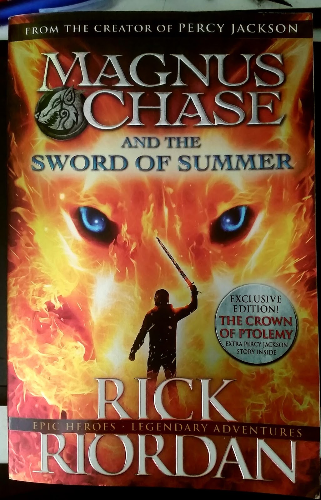 "Magnus Chase; The Sword of Summer" Book review