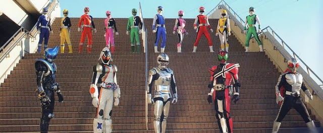 Coleção em Ação: Crítica: Kamen Rider x Super Sentai x Space Sheriffs ...