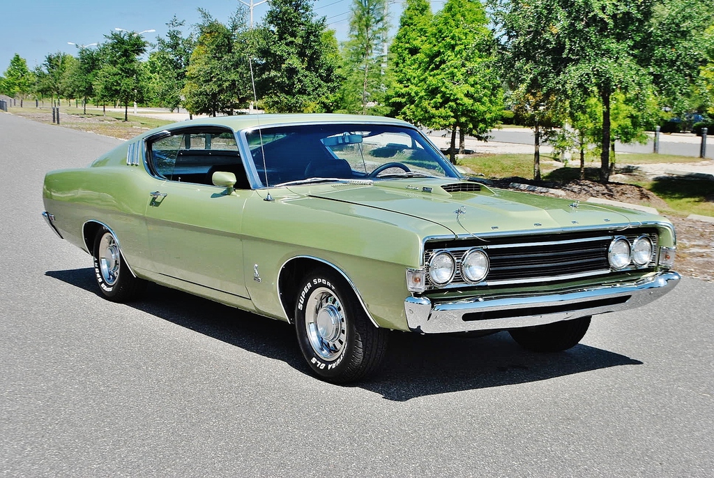 All American Classic Cars: 1969 Ford Torino Cobra 2-Door SportsRoof Hardtop
